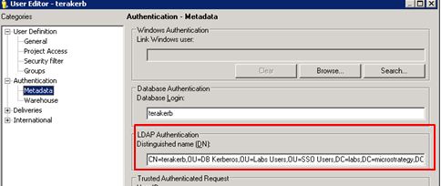 KB46043: How to setup Teradata database server to authenticate against LDAP and setup warehouse ...