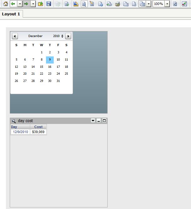 KB39626: How to use a calendar as selector in Interactive mode of a ...