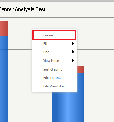 KB214076: Stacked bar graph series white border overlaps the axes outline in MicroStrategy Web 9.4.1