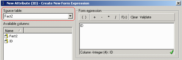 Kb30366 Some Tables Containing A Given Column Are Not Available To Map To An Attribute Form Or