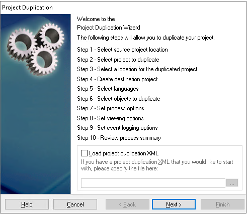 Duplicating a project in 3-tier connection hangs while duplicating a project in 2-tier ...