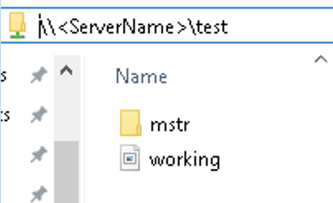 Kb486021 When Using A Windows Shared Folder With Microstrategy Storage Service The User Gets An