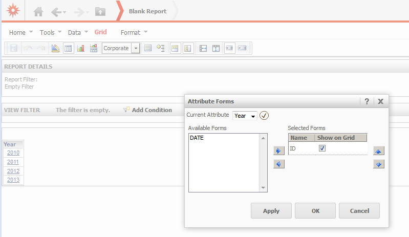 KB34882: How to open the Attributes Form panel by default using the ...