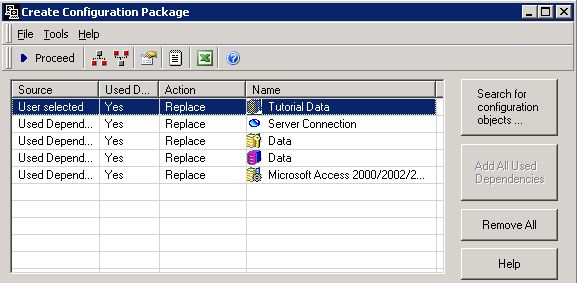 KB43307: The primary and default DB instance(s) of the project is/are not added to the package ...