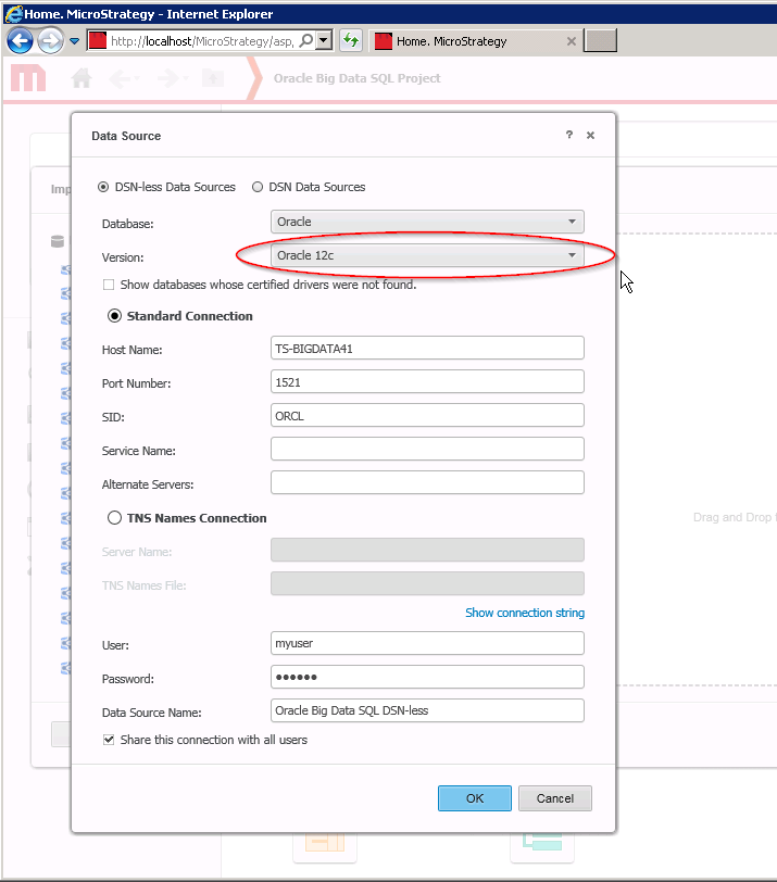 KB258355: MicroStrategy support for Oracle Big Data SQL in MicroStrategy Secure Enterprise Platform