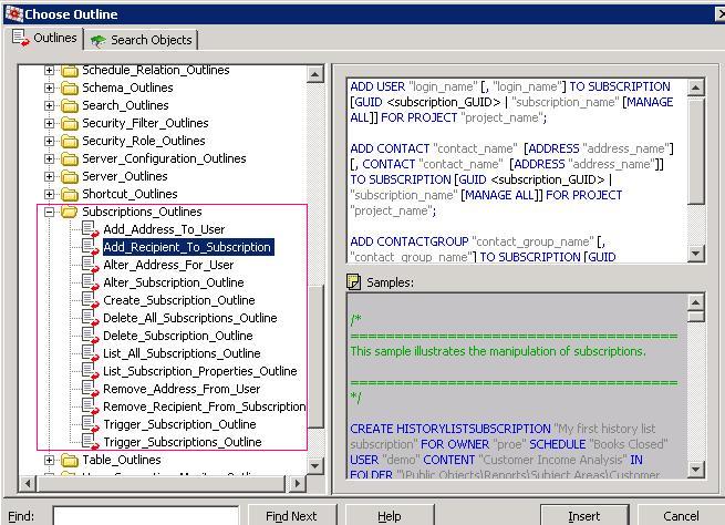 KB36218: How to create an email subscription to multiple users in MicroStrategy Command Manager ...