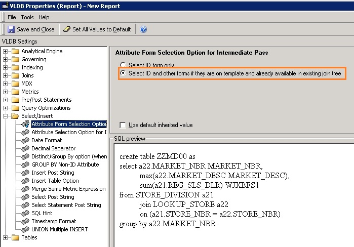 KB38034: What is the effect on the first and subsequent SQL passes of enabling the "Select ID ...