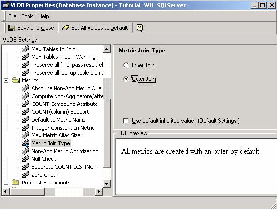 KB11721: What are the settings to consider when performing an Outer Join between metrics in ...
