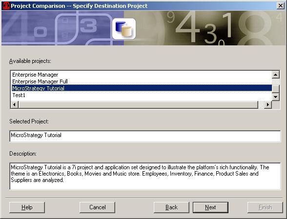 KB13355: How to use the Project Comparison Wizard in MicroStrategy Object Manager 9.4.x - 10.x