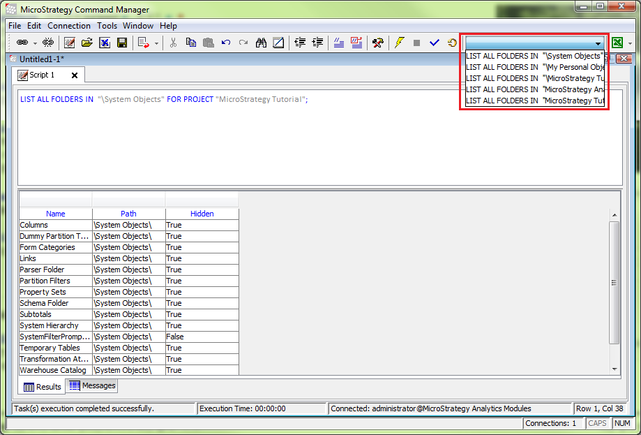 KB213588: How to maintain the number of History scripts to retain in ...