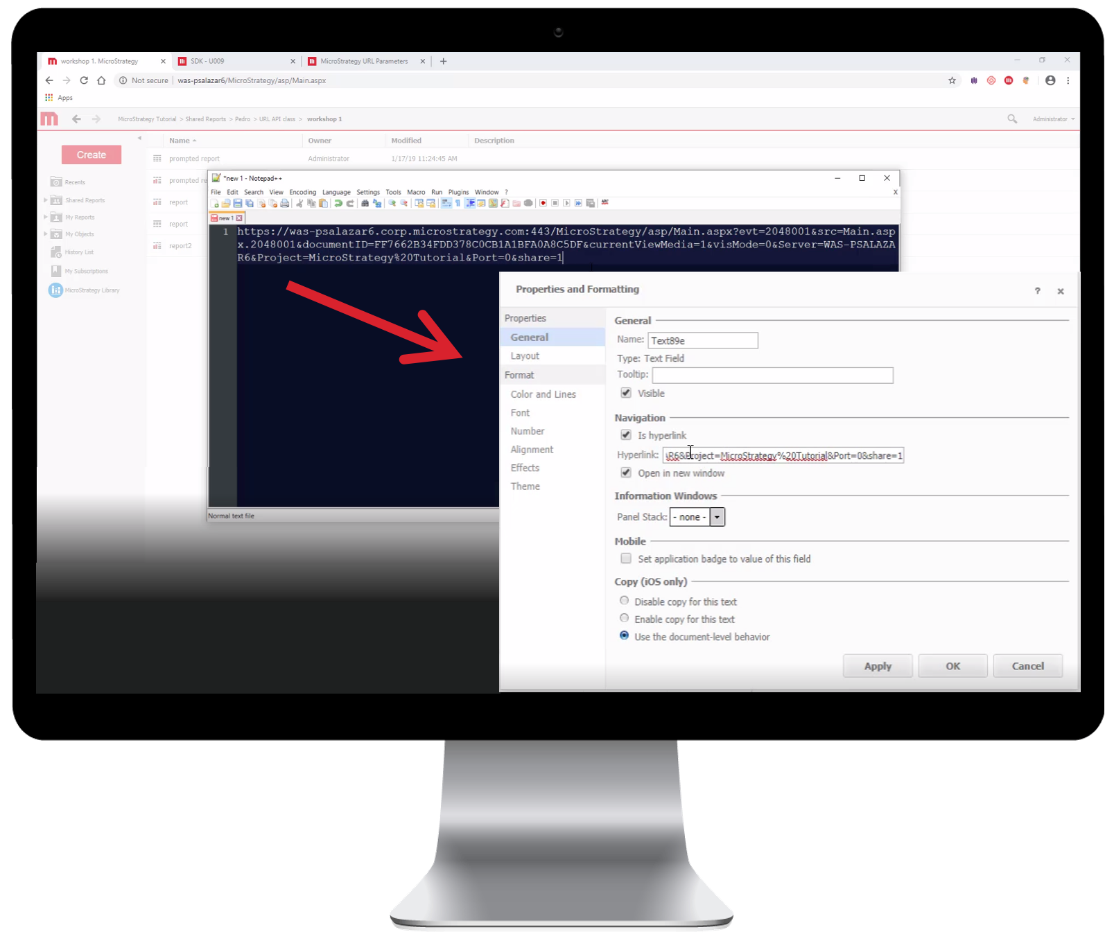 Webinar: Setup and Support for URL API with MicroStrategy Web (Part 1: Theory)