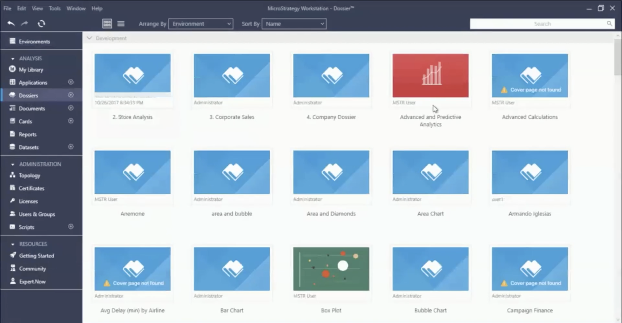 Workstation Homepage