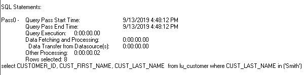 KB483609: FreeForm SQL that contains text Prompt: Parameterized vs non-Parameterized