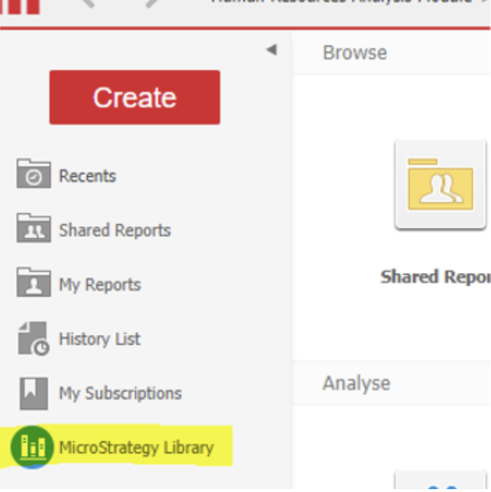 KB485928: Link to MicroStrategy Library in MicroStrategy Web ...