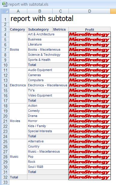 KB35395: How to apply image threshold on grid subtotal when exporting to Excel from ...