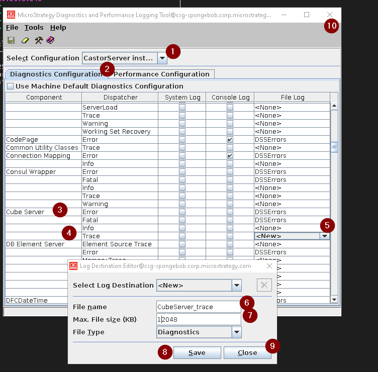 KB32876: How to trace MicroStrategy Intelligent Cube activity in ...