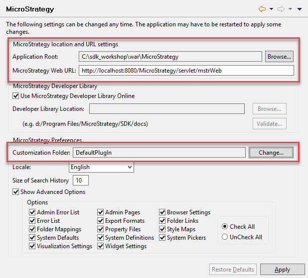 KB438479: How do I determine where my plugin is saved with Web Customization Editor
