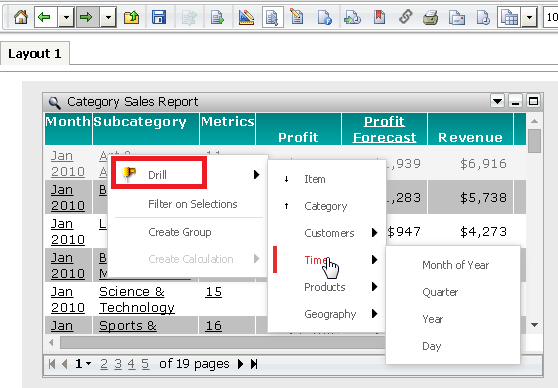 KB30101: How to Enable drilling for Report Services document in ...