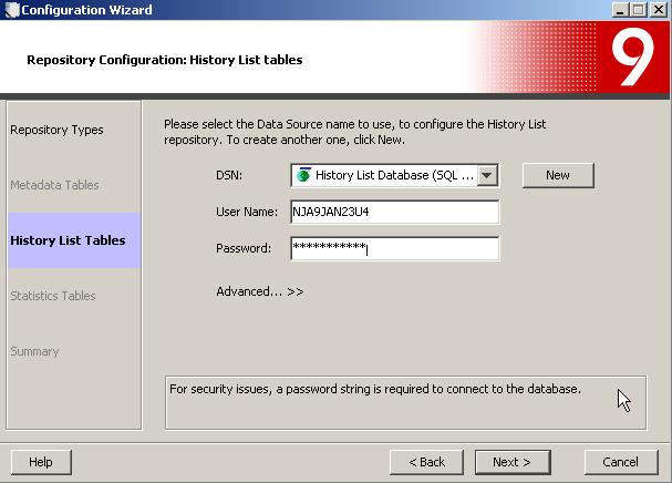 KB20508: How to set up and configure a Database Based History List ...