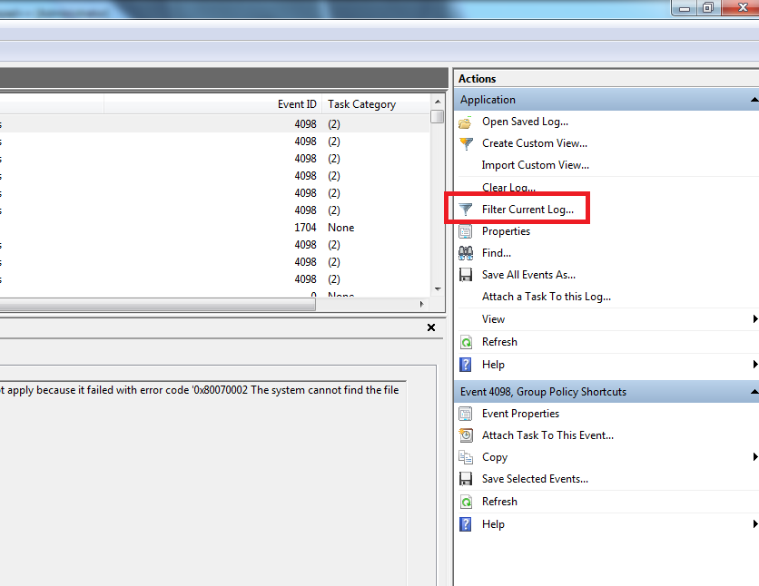 KB268775: How to send Microsoft Windows Event Logs to MicroStrategy ...