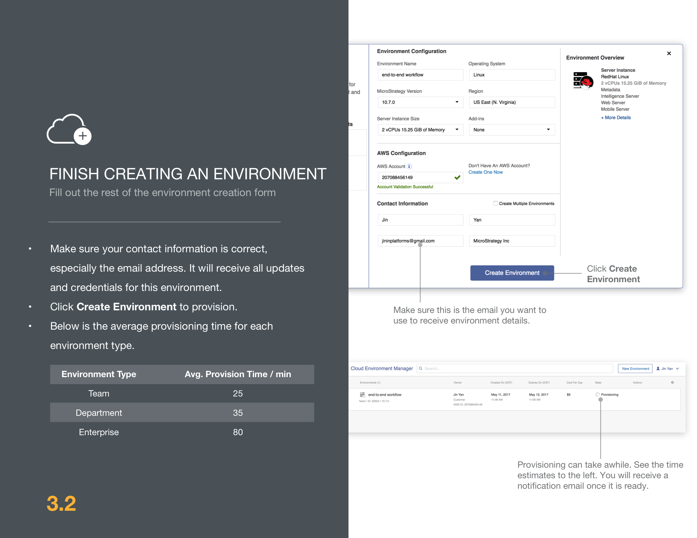 MicroStrategy on AWS Quick Start