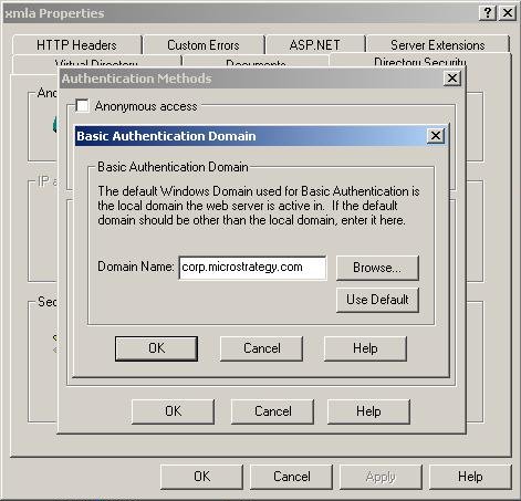 KB13548: How to setup authentication for MicroStrategy Intelligence ...