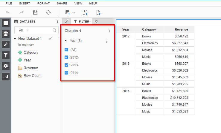 KB439938: Filters with 'All' selected are not applied to dossiers when ...