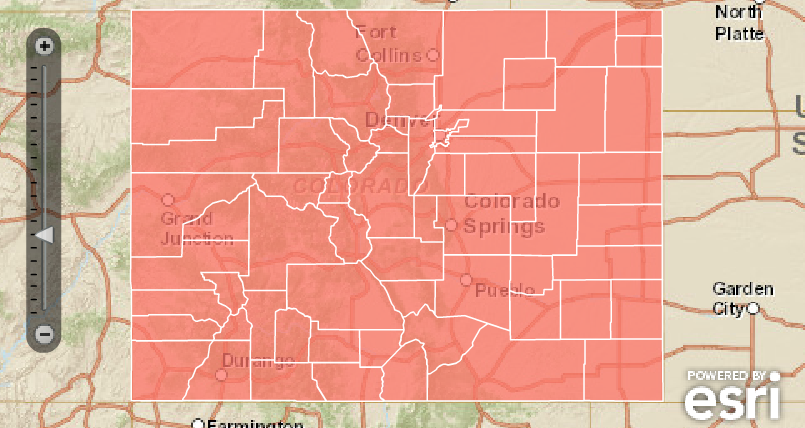 KB210392: How to plot United States Counties in an ESRI Map with areas ...