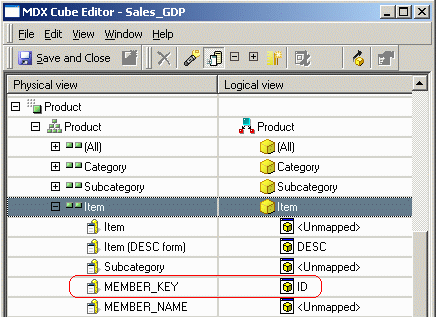 KB30472: How to use an MDX Cube report as a filter in a SQL report using the Multisource option ...