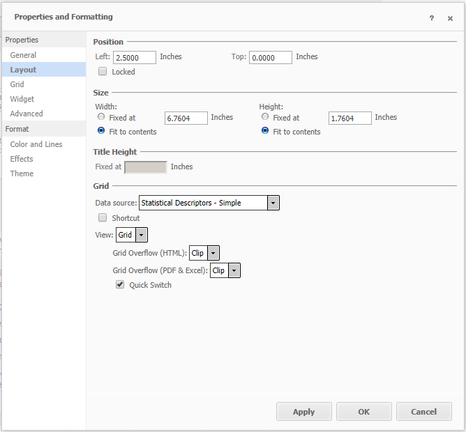KB441702: How to Export Grid Data From a Report Services Document to Excel