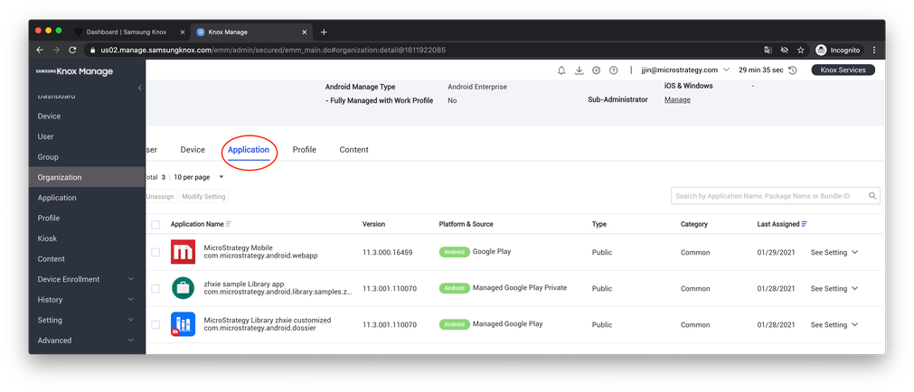 KB484925: Manage MicroStrategy Mobile and MicroStrategy Library apps ...