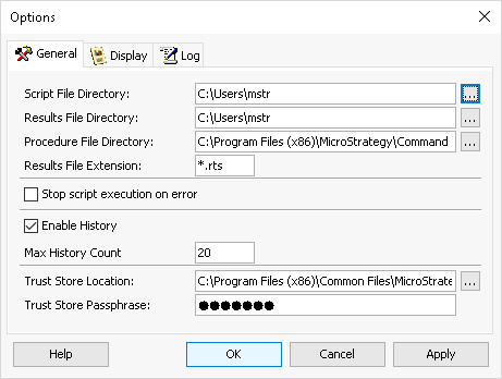 KB313530: TLS support for MicroStrategy Command Manager