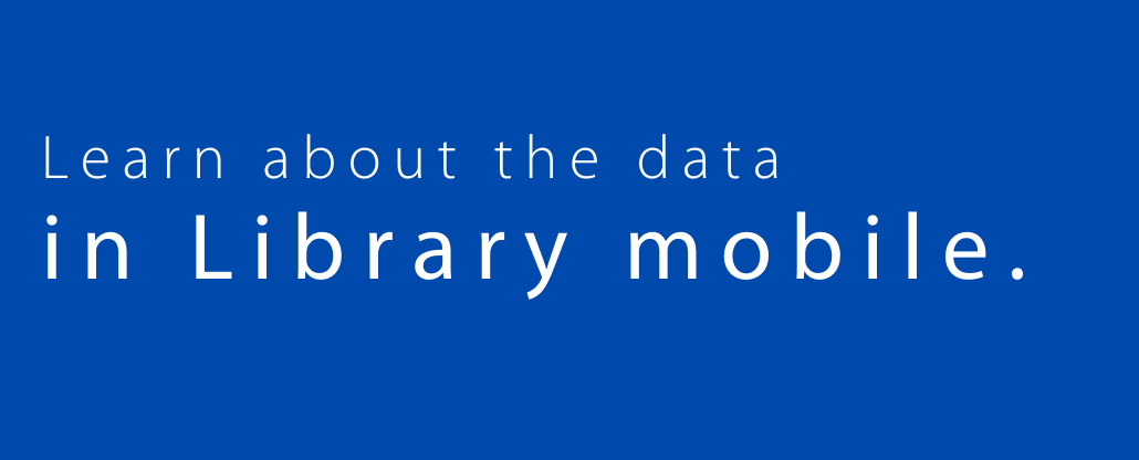 Data in MicroStrategy Library Mobile