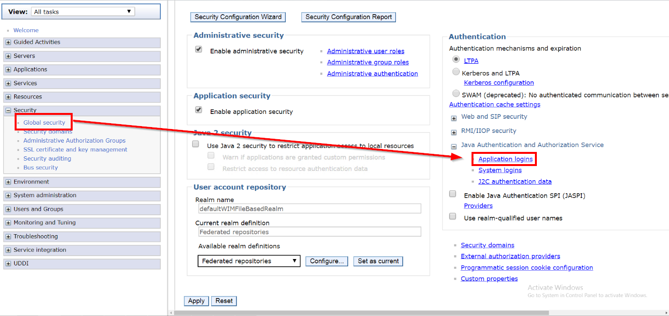 Kb441681 How To Set Java Authentication And Authorization Service Jaas Properties On