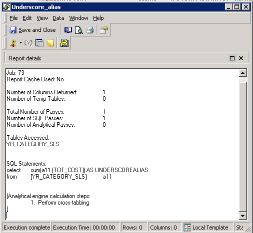 KB441130 : The Metric Name with underscore is not displaying underscore ...