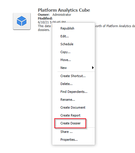 KB485203: How to create a Dossier in MicroStrategy Platform Analytics ...