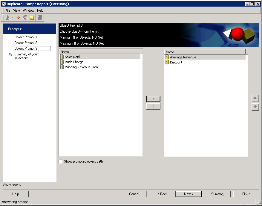 KB442482: The object prompt is duplicated on the prompt index page ...