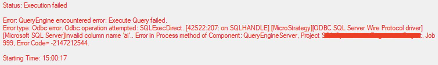 Report With Metric Using A Case Function And A Like Operator Fail After Upgrading To