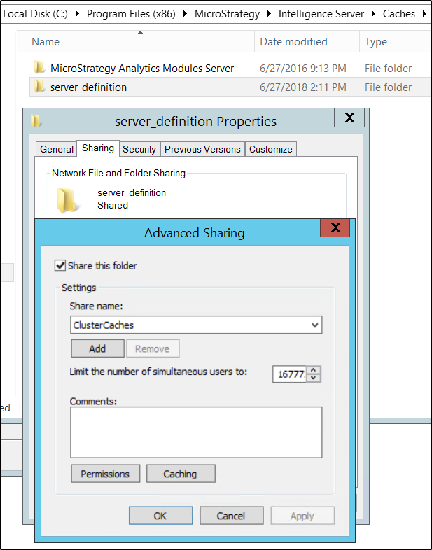 KB441125: How to configure Cache, Cube, Inbox, and Session Recovery file sharing for a ...