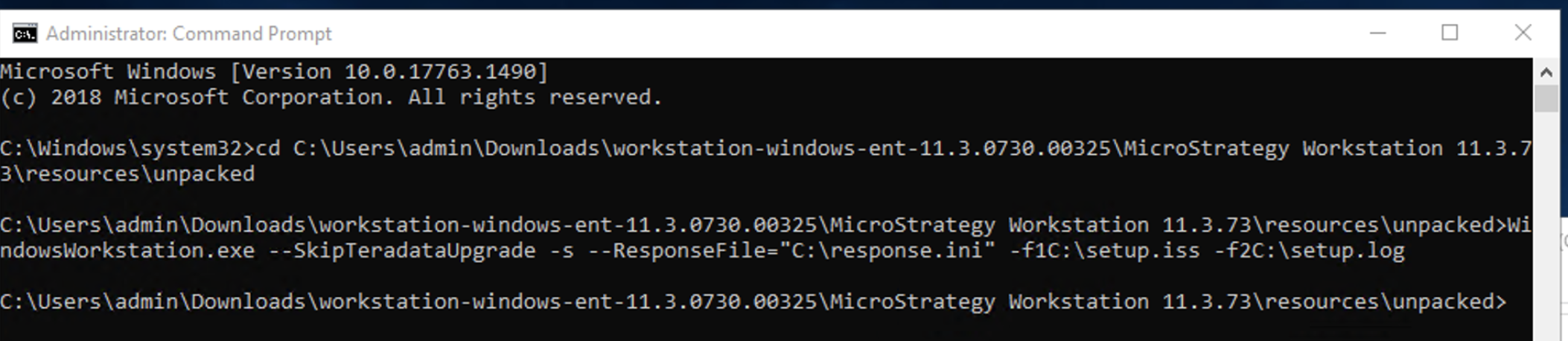How to skip ODBC Teradata Driver Upgrade for MicroStrategy Workstation ...