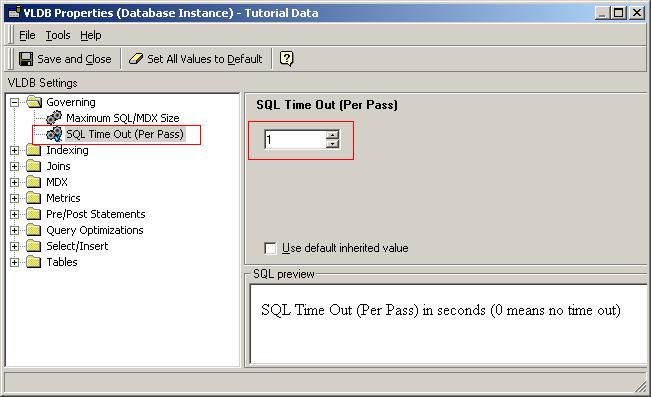 KB18790: Reports timeout before reaching either the database time out ...