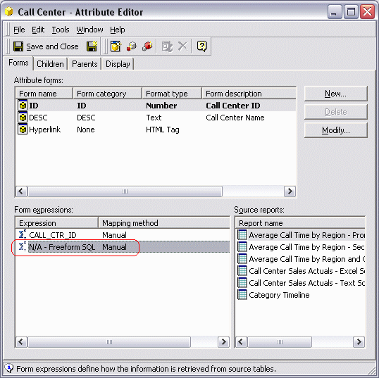 KB19664: How to use report links to simulate drilling to a template in ...