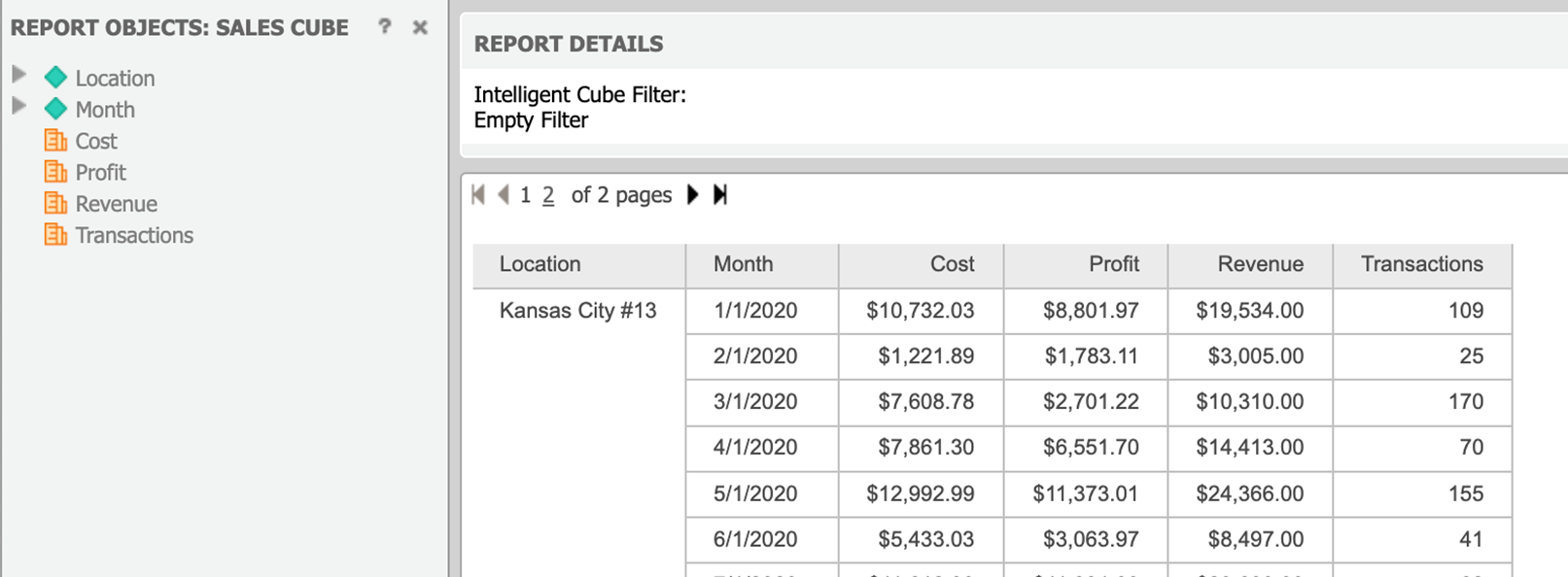 KB485553: Use the MicroStrategy REST API and Postman to Get Report Results