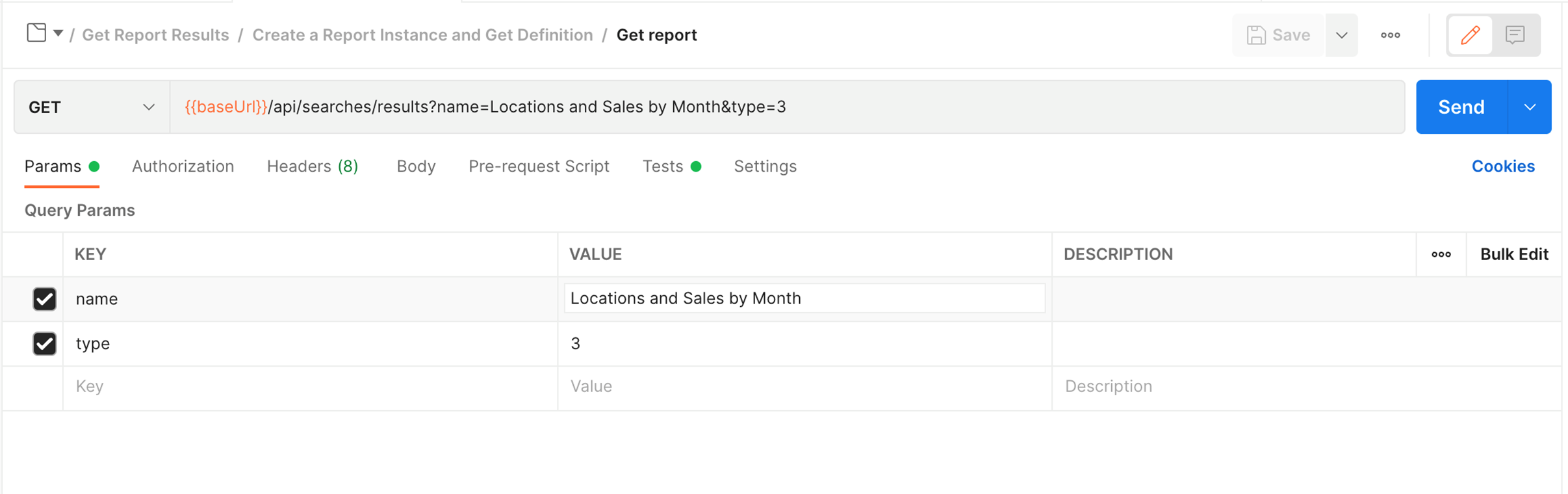 KB485553: Use the MicroStrategy REST API and Postman to Get Report Results