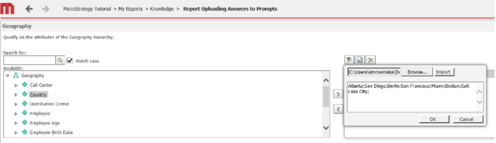 KB485390: Importing Prompt Values from a File