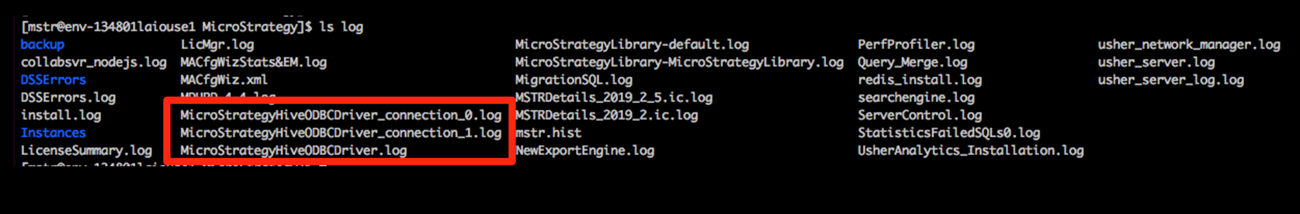 KB483864: How to turn on warehouse catalog logs, DataDirect Hive ODBC ...