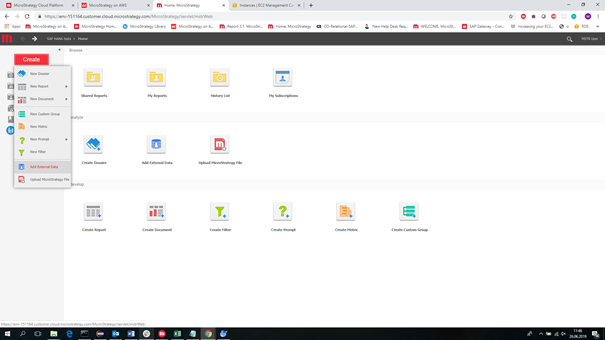KB483411: Import Data from a SAP HANA Database into MicroStrategy Web ...