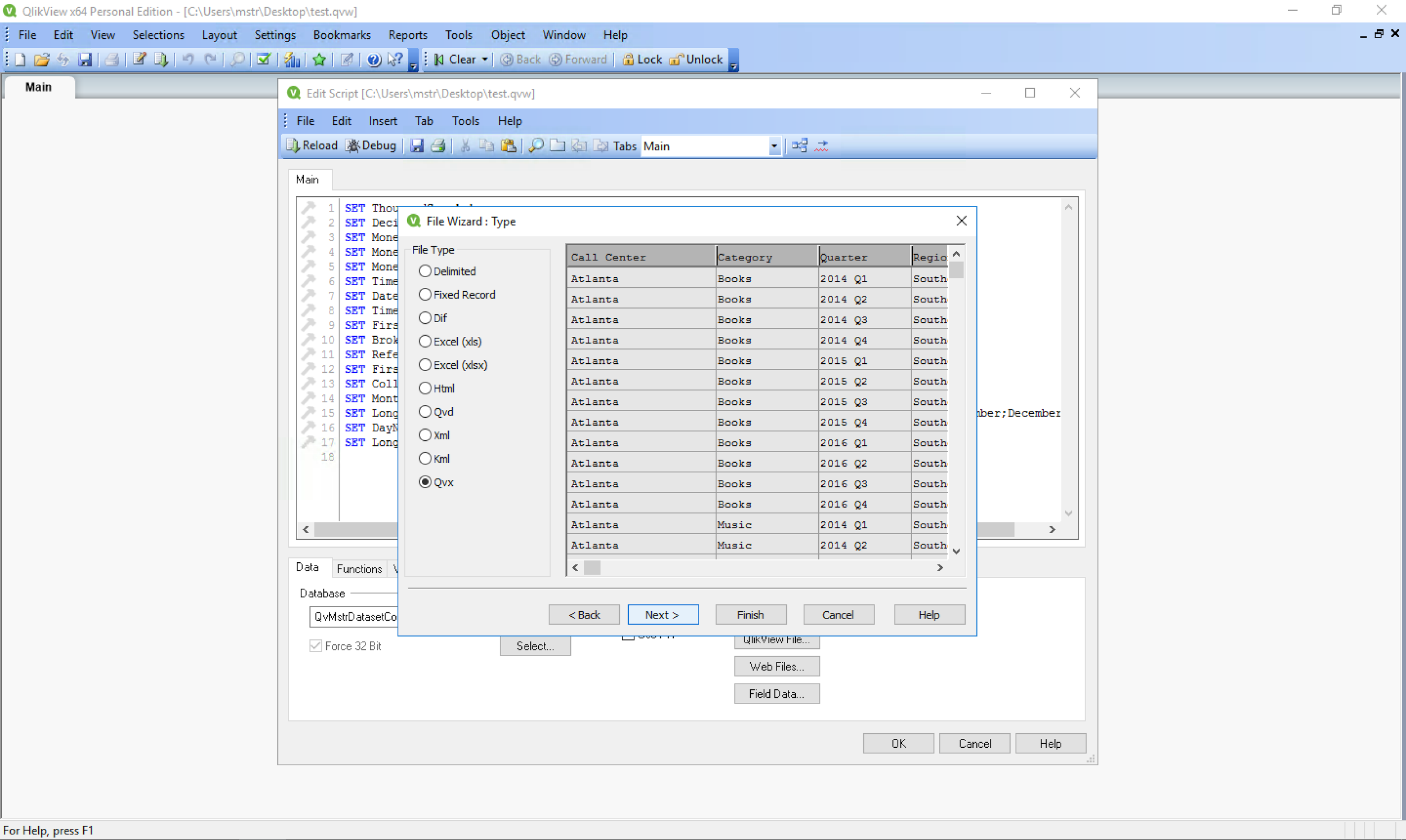 MicroStrategy QVX File Generator for Qlik (REST API)