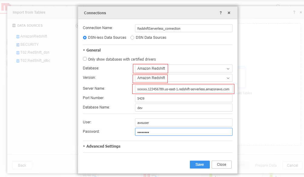 KB485676: Redshift Serverless service is fully supported in MSTR
