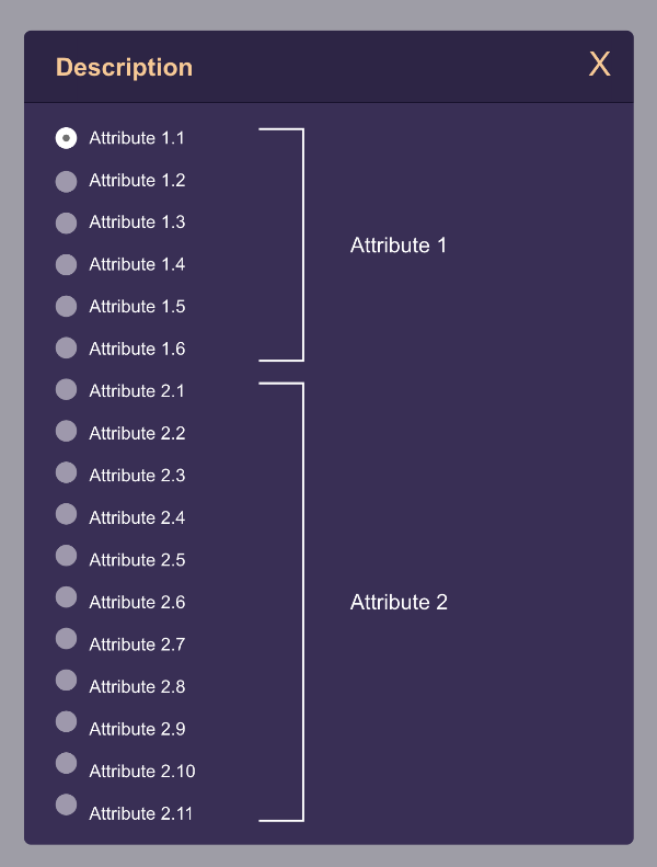 Kb485725 Single Selector Showing Values From Multiple Attributes